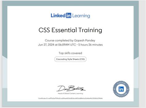 Gopesh Pandey On Linkedin Css Webdevelopment Coding Achievement