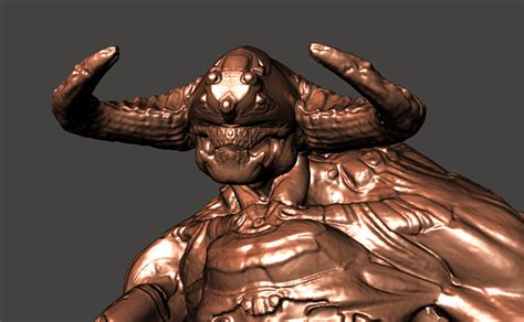 Stl File Cyberdemon Doom 3 Final Boss Ultra Detailed Mesh Hi Poly Stl For 3d Printing 🎲・3d