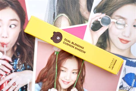 Missha x Line Friends Dual Blending Cushion Shadow - Shia's Welt
