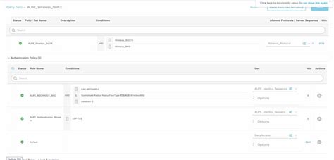 Solved Cisco Ise 8021x With Mab Wireless Authentication Cisco Community