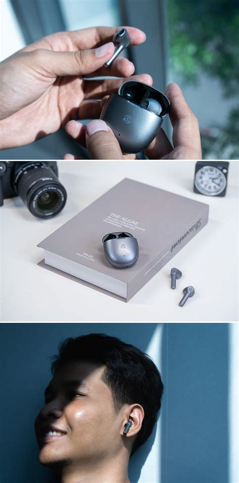 หฟงไรสาย TECHPRO Headphone TWS Matellic Gray Education Studio