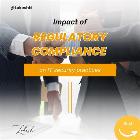 Cybersecurity Regulatorycompliance Dataprotection Itsecurity Lokesh N