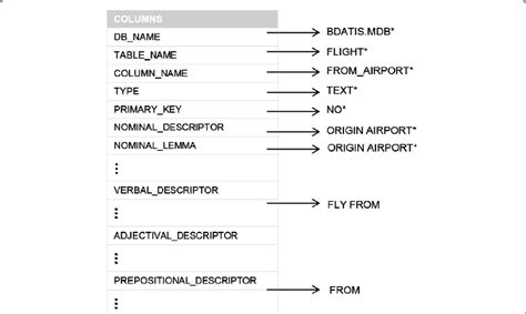 example of column description in the sid download scientific diagram