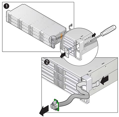 Remove The Right Ledusb Indicator Module Oracle® Exadata Storage