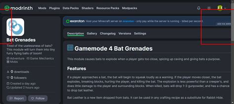 Project Page Overflows When Viewport Width Is Just Above 1280px · Issue 822 · Modrinthknossos