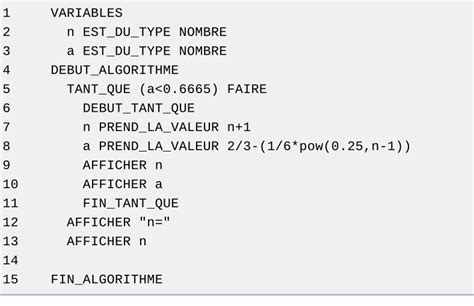 dm algorithme forum mathématiques terminale suites 535295 535295