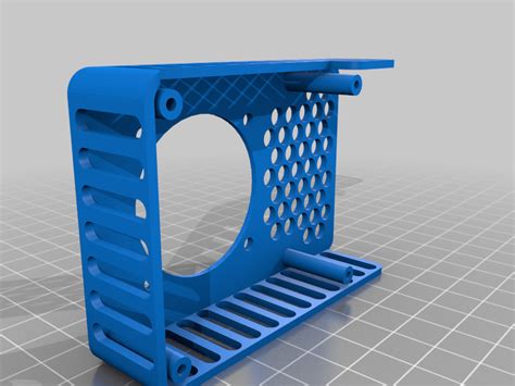 Raspberry Pi Fan Case By Tiny Boat Download Free Stl Model