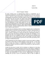Madaling Maging Tao Pero Mahirap Magpakatao | PDF