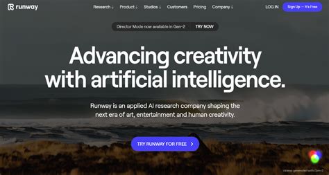 Runway Video Synthesis Top AI Tools