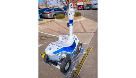 Smp Robotics Argus Security Robots On Display At Isc West 2023