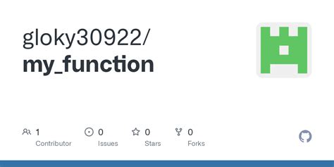 Github Gloky30922myfunction