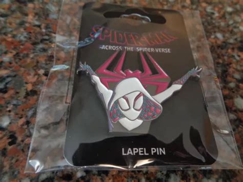 SPIDER MAN ACROSS THE Spider Verse Spider Gwen Enamel Pin Stacy Lapel New PicClick UK