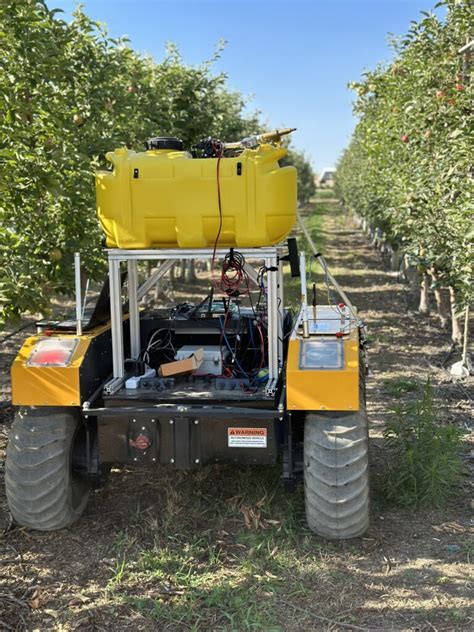 using autonomous pathing orchard robots center for sustaining
