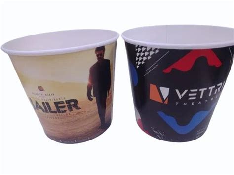 2500ml Paper Popcorn Bucket At 8 Piece In Sivakasi ID 2852391137448