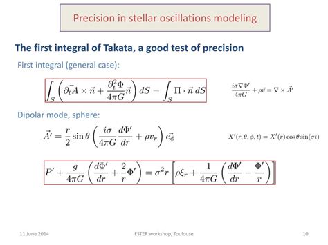 Ppt Precision And Accuracy In Stellar Oscillations Modeling Powerpoint Presentation Id