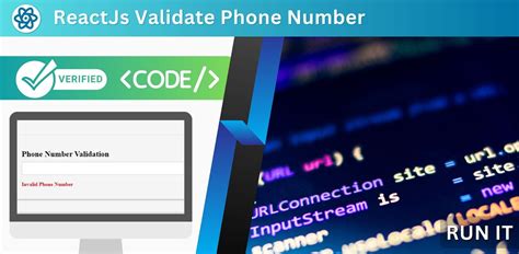 React Js Validate Phone Number Mobile Number Validation Regex
