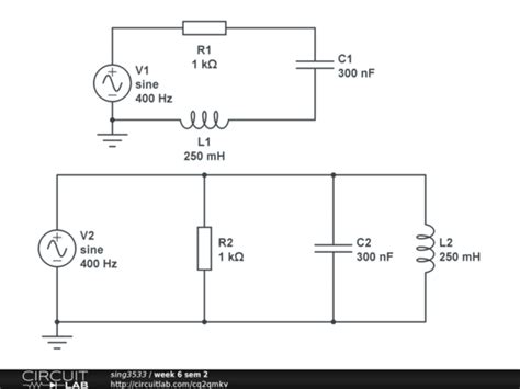 Week 6 Sem 2 CircuitLab
