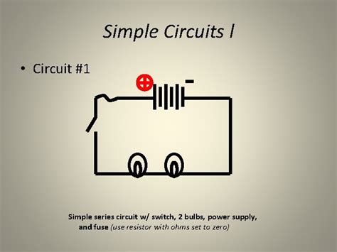 Simple Circuits Simulator You Build The Following Circuits