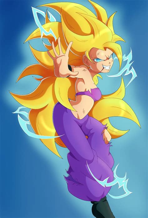 Caulifla Ssj 3 Dragões Dragon Samurai Feminina