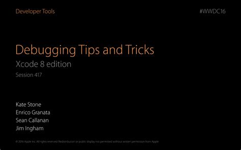 417 debugging tips and tricks 03 d final docslib