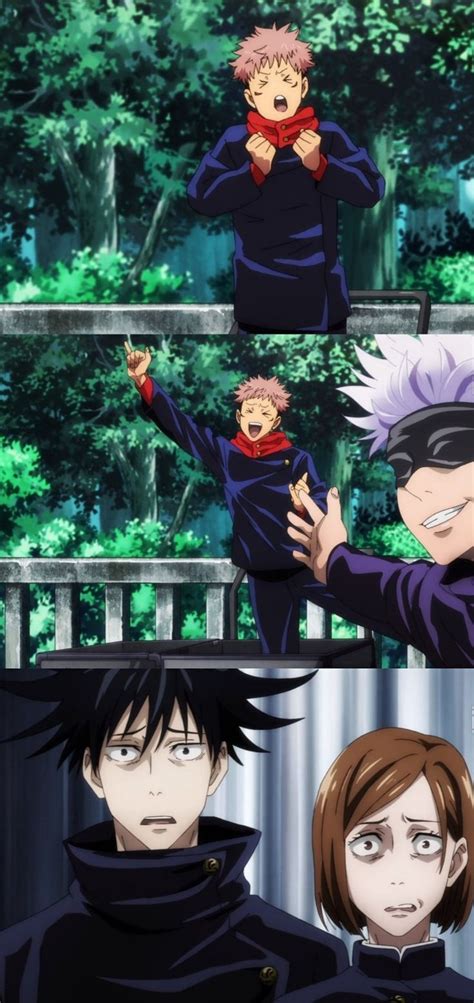 Itadori X Gojou Sensei Megumi X Nobara Jujustu Kaisen Anime Jujutsu Anime Ships