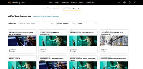 A New Learning Experience With Sap Learning Hub Sap Community