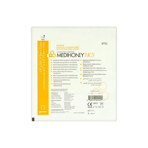 Medihoney Adhesive Hydrogel Colloidal Sheet Hcs Dressing Vyne