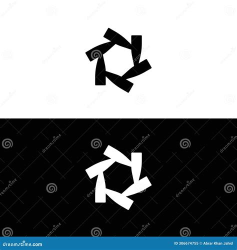 Circle Vector Logo Template Illustration Logo Circle Stock Vector Illustration Of Curve