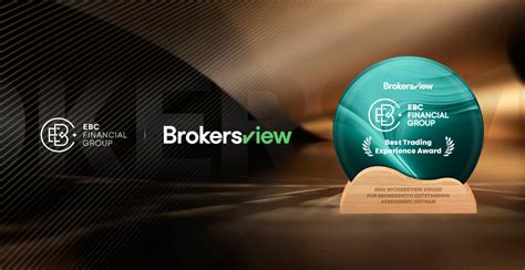 Ebc คว้ารางวัล Best Trading Experience จาก Brokersview