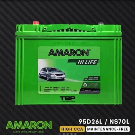Jual HARGA DISC AKI BATERAI AMARON KERING D L NS L ALPHARD ESCUDO GARANSI TAHUN Shopee