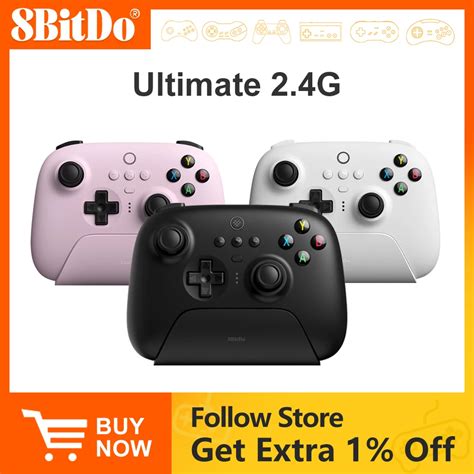 8bitdo Ultimate 24g 얼티밋 무선 게임 컨트롤러 Pc Windows 10 11 스팀 데크 안드로이드용 충전 도크 포함 Aliexpress