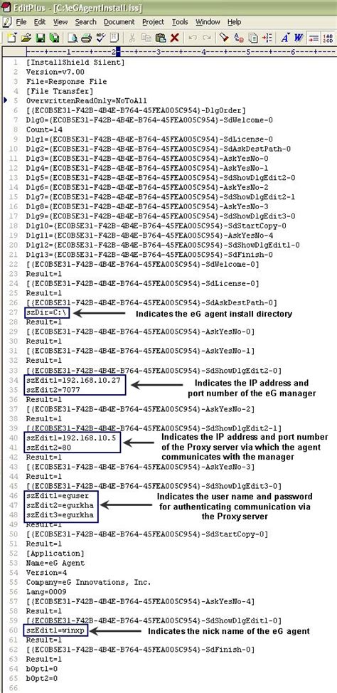 Silent Mode Installation Of The EG Agent On Windows