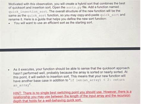 Solved Motivated With This Observation You Will Create A