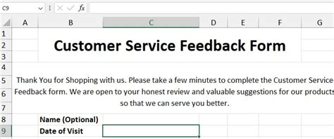 How To Create And Use A Printable Form In Excel