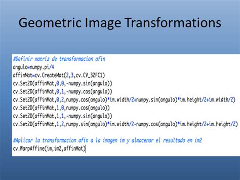 OpenCV Python página