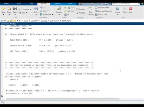 Noman Arshed On Linkedin Estimating Panel Smooth Transition Pstr