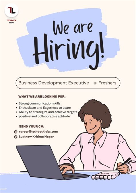 Techdock Labs On Linkedin Techdocklabs Businessdevelopmentexecutives Hiringnow Fresherswelcome
