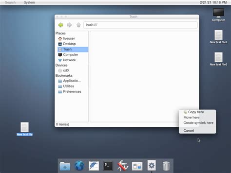 trash folder problem in experimental 12 2 · issue 38 · hellosystem