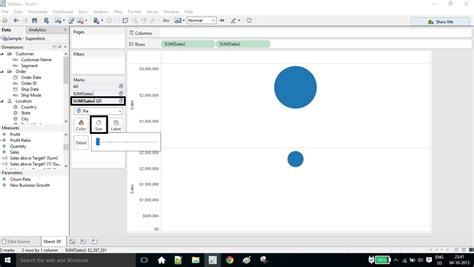 Donut Chart In Tableau Analytics Tuts