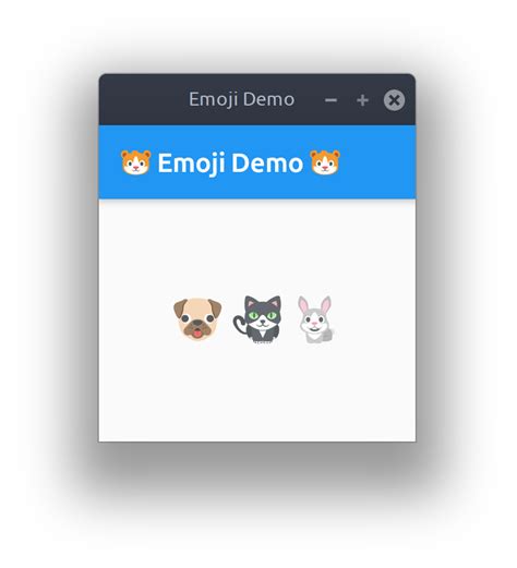 Michael Sheldon S Stuff Emoji Support For Linux Flutter Apps