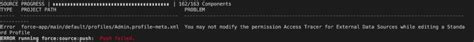 How To Fix Salesforce Deployment Errors Sourcepush You May Not