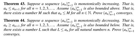 Solved Theorem Suppose A Sequence An N Is Chegg Com