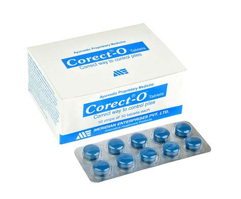 Corect O Tablets Ayurvedic Formula For The Management Of Piles