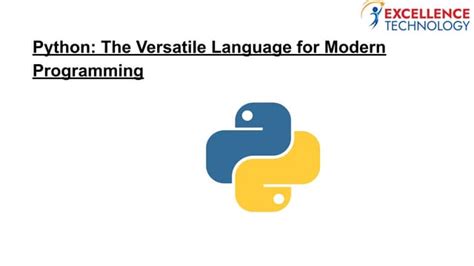Python Ppt Pdf Ppt