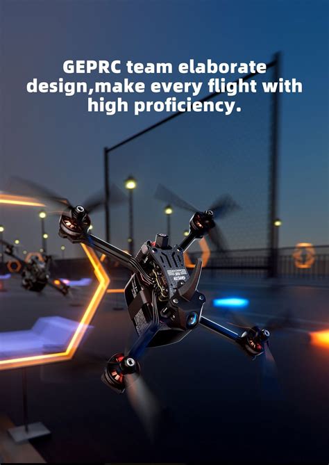 GEPRC GEP Racer FPV Racing Drone Analog 5 8G With TMOTOR F60PROV Motor Pyrodrone