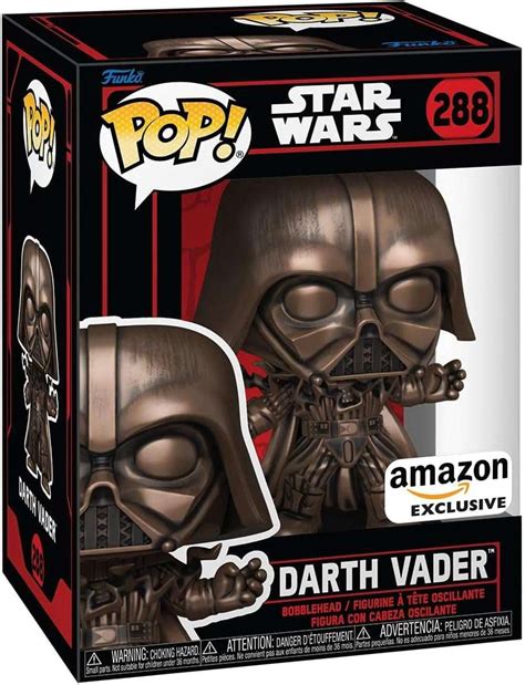 Funko Pop Star Wars Darth Vader Vinyl Figure Bronze Electrocuted