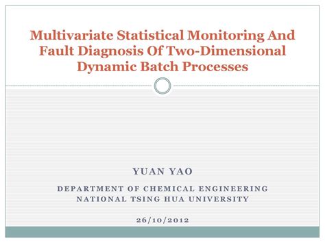 Department Of Chemical Engineering National Tsing Hua University Ppt