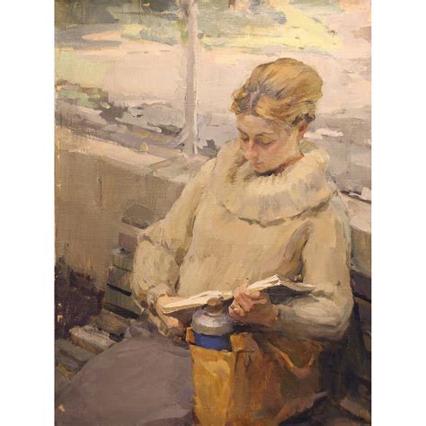Купить картину Девушка за чтением в Москве от художника Фирсов Алексей