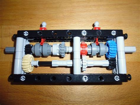 Lego Moc 3 Speed Direct Gearbox Version 2 By Stef234 Rebrickable