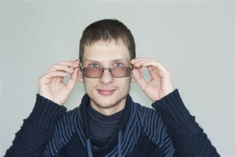 To See Better The Correction Of Vision Stock Image Image Of Beautiful Friendly 109160709